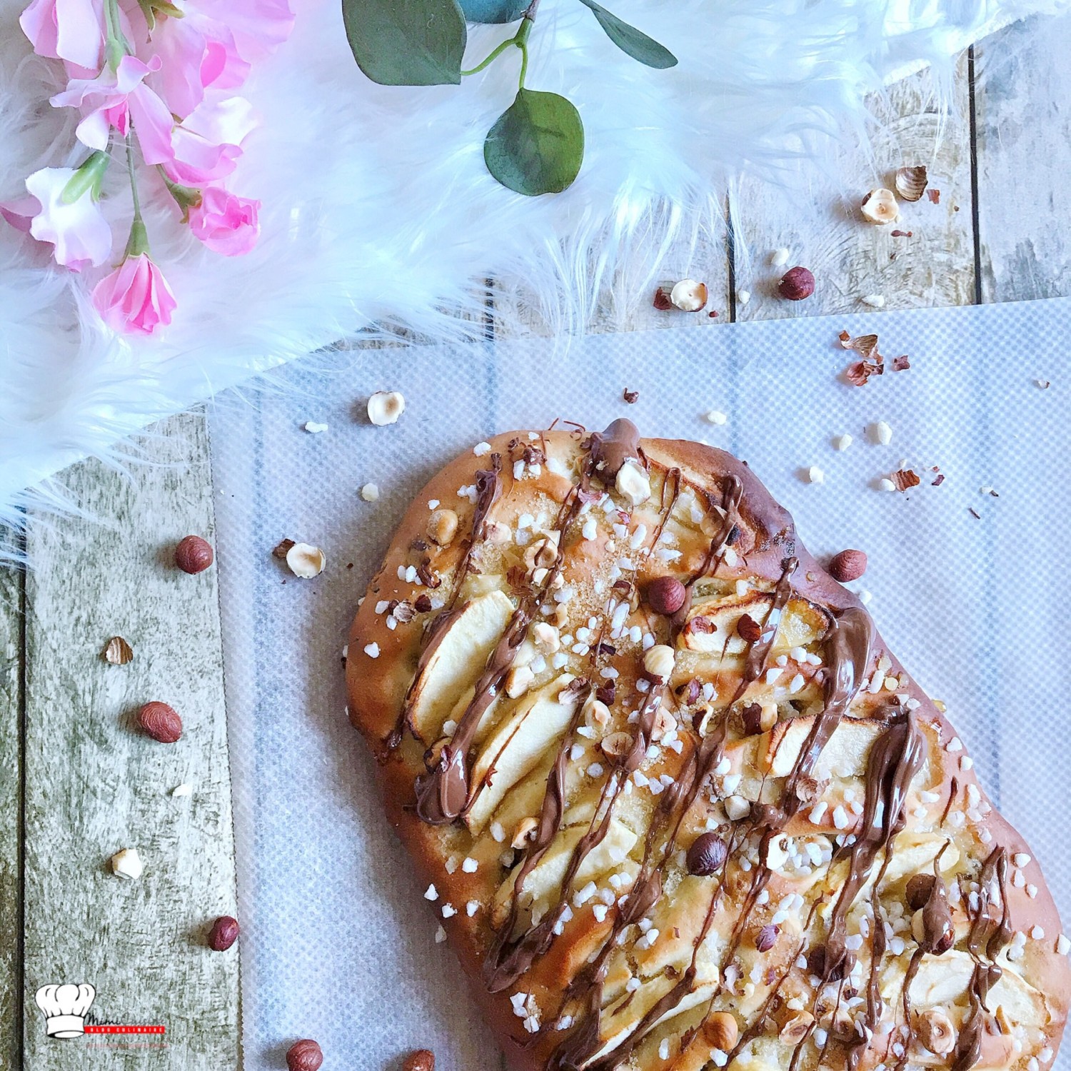 Fougasse sucrée Pomme Noisettes Recette Companion – Mimi Cuisine